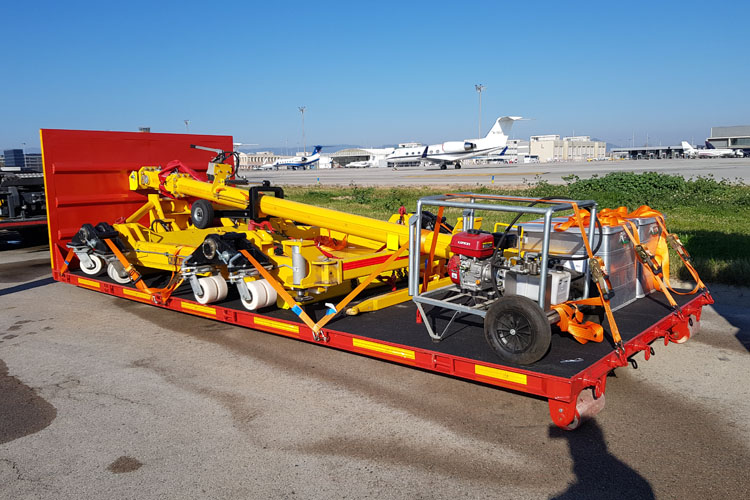 Portfolio of aircraft recovery systems and supportings
